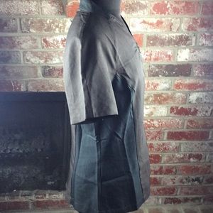 CINTAS | Tops | Cintas Brown And Black Zipper Smock Work Uniform | Poshmark